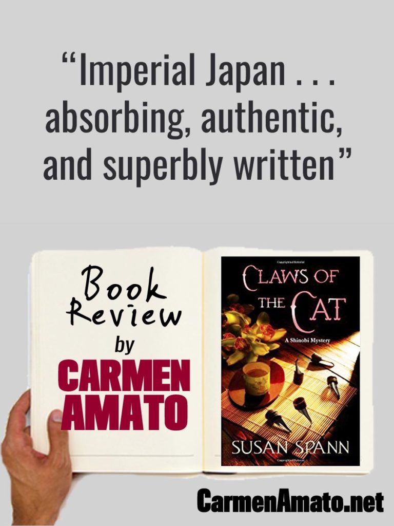 Book Review: Claws of the Cat by Susan Spann | Author Carmen Amato